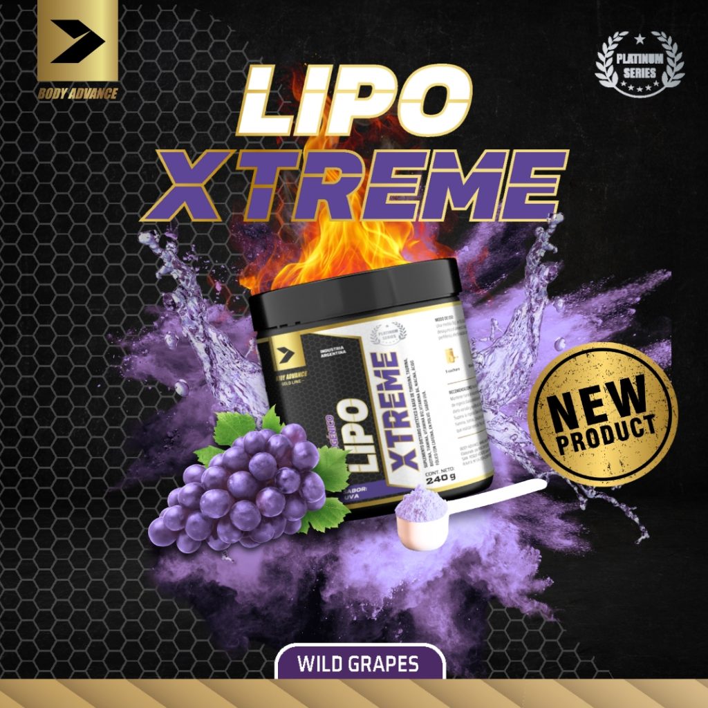 LIPO XTREME POLVO - 240 gr - UVA - Body Advance